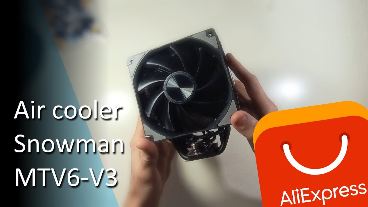 Unboxing Air Cooler Snowman MTV6-V3 - YouTube