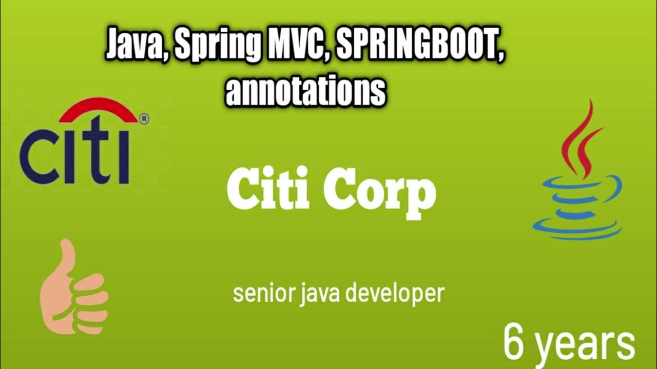 CitiBank || java interview questions and answers | Microservices ...