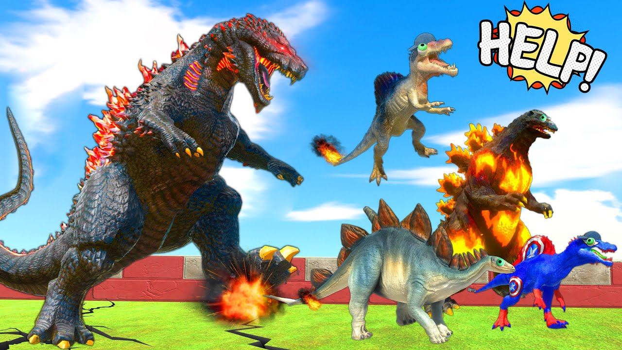 Speed race with all ARBS units. Maze ! ESCAPE FROM ALIEN Godzilla ...