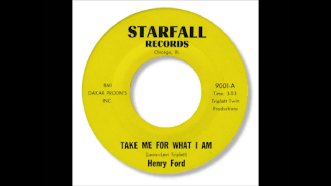 Henry Ford - Take Me For What I Am - YouTube