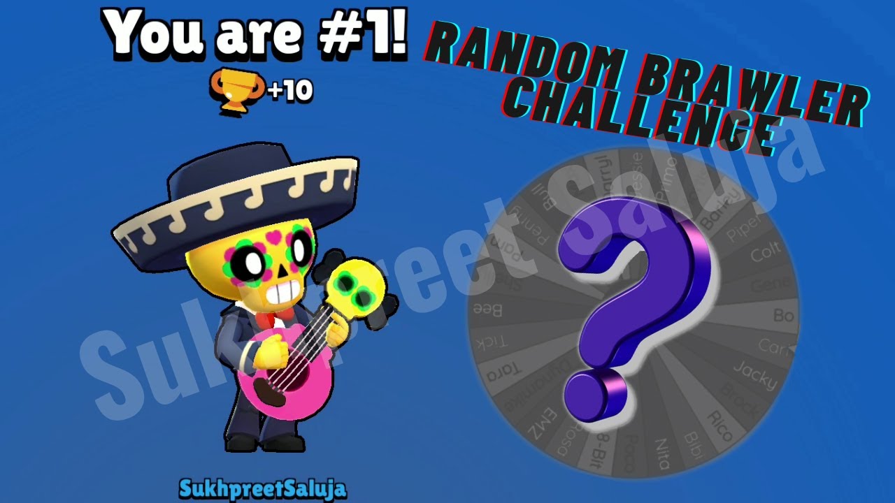 Random Brawler Challenge!! (Brawl Stars) - YouTube