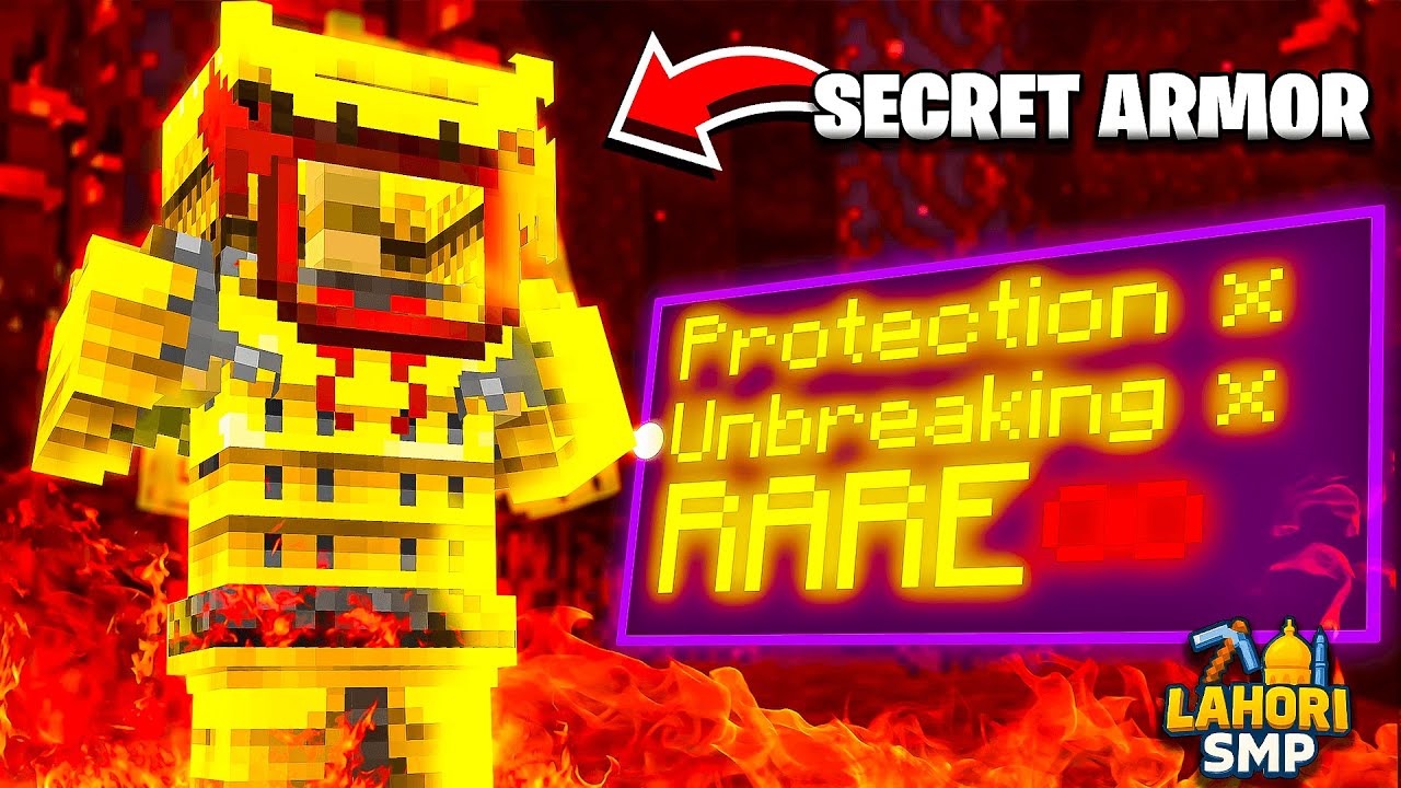 "How I LOST My SECRET ARMOR In This MINECRAFT SMP ! " - YouTube