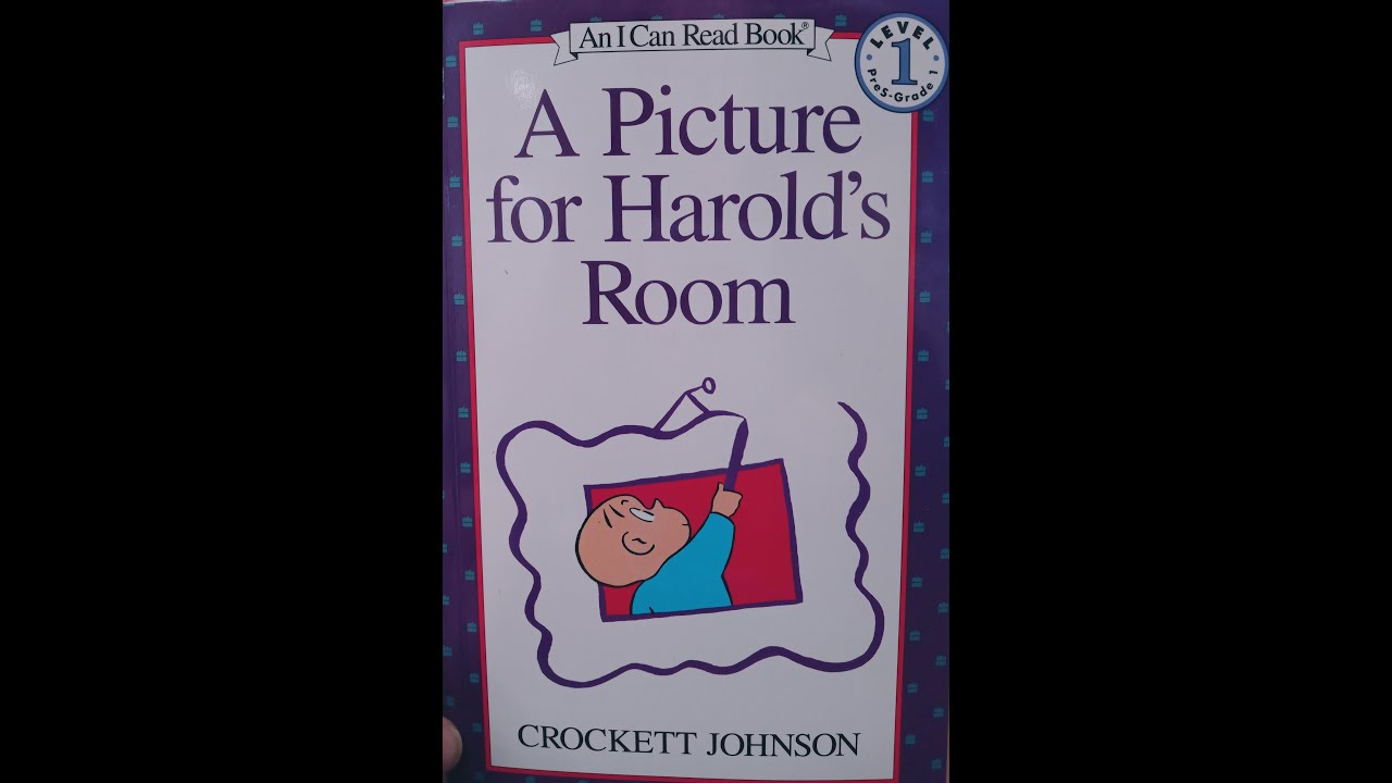 👧Reading "A picture for Harolds Room" a bedtime story time book read by ...