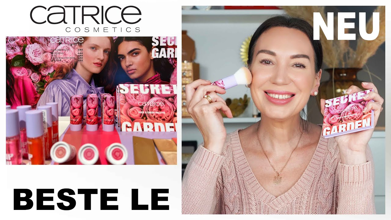 NEU Catrice SECRET GARDEN | BESTE LE 2023 | Live Test #natalinordbeauty ...