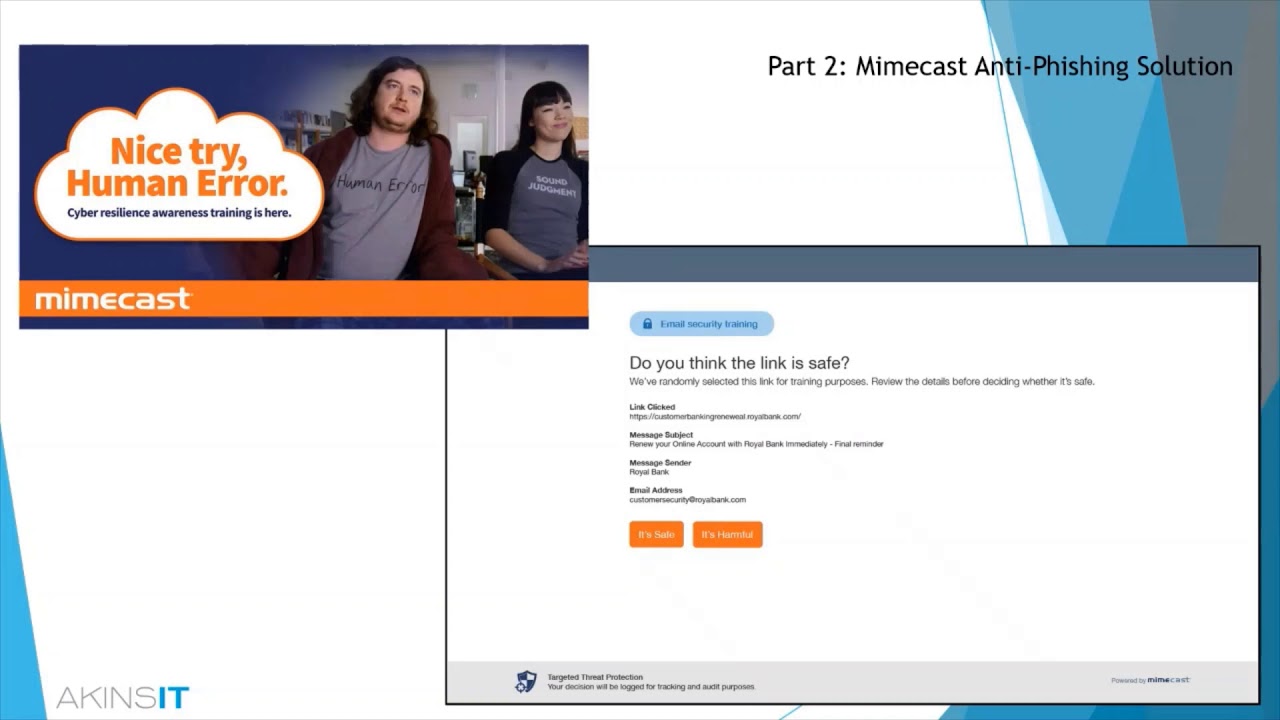 Mimecast's Anti-Phishing Solution - YouTube