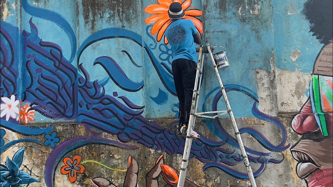 Live Graffiti Freestyle session by @thufub and @msale_bsq of @bsq_crew ...