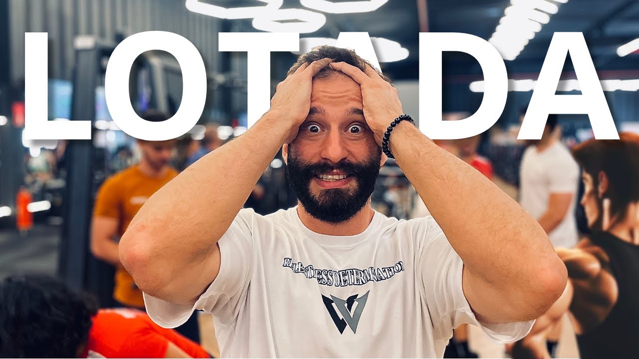 COMO TREINAR COM A ACADEMIA LOTADA - YouTube