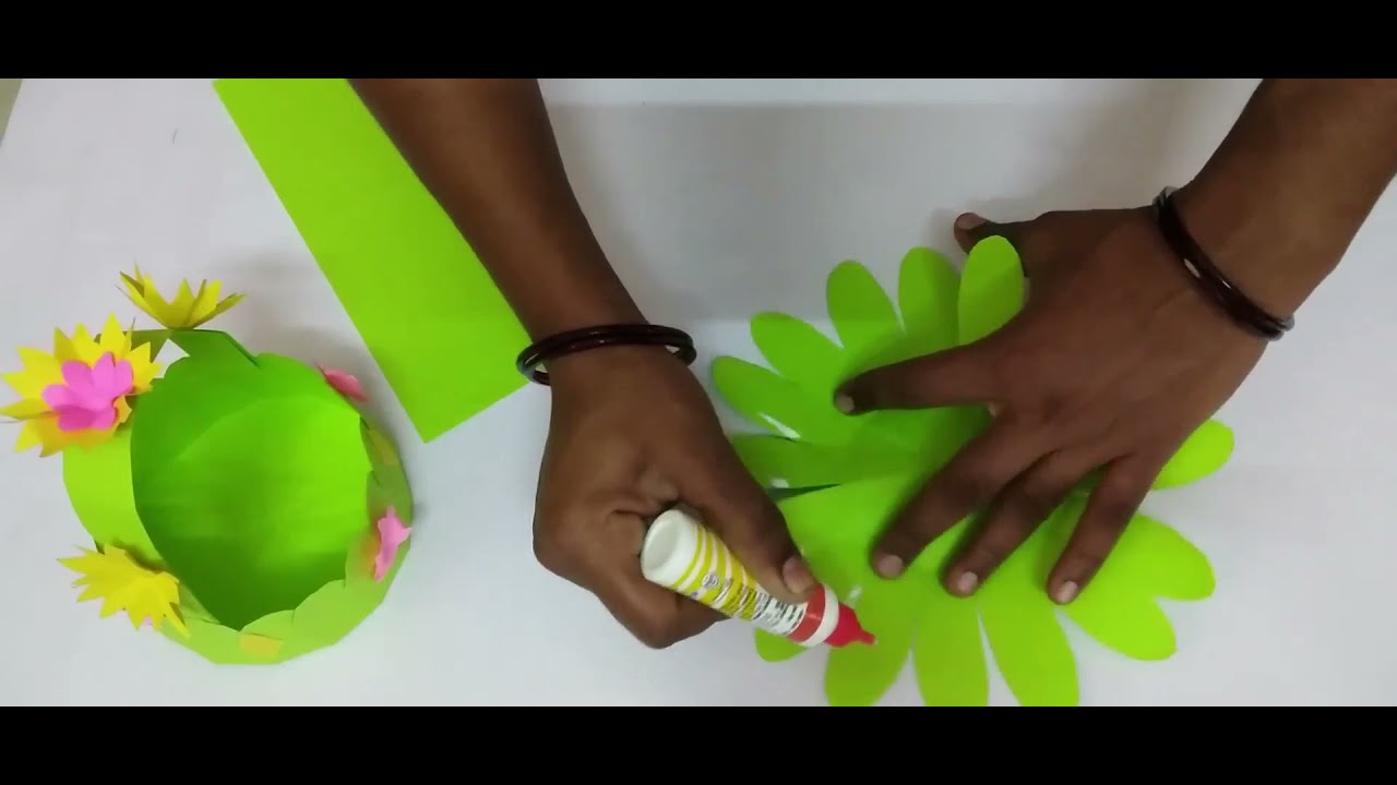 kagdi vastu banvni | How to make paper Backt | Paper craft | - YouTube