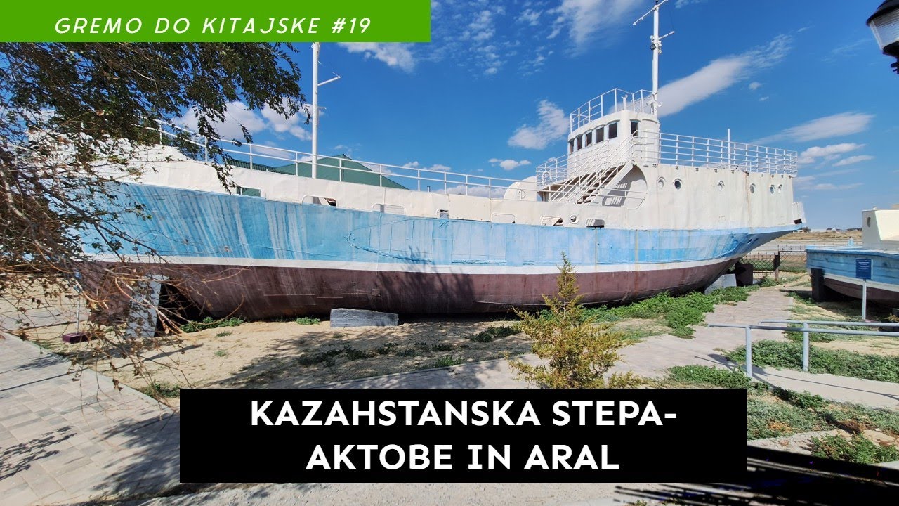 Gremo do Kitajske #19 | Kazahstanska stepa je ogromna - YouTube