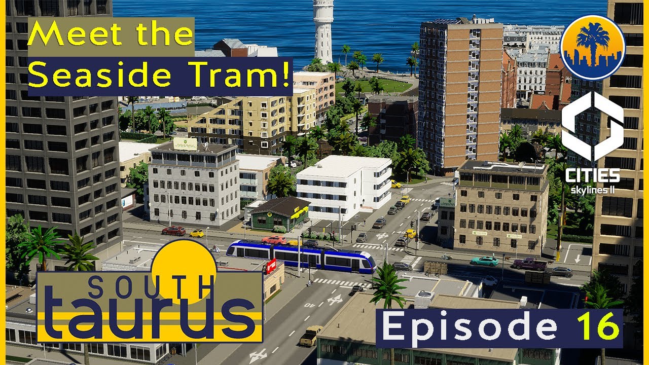 Seaside Tram & New Office Block Completes the Area! 🏢| South Taurus ...