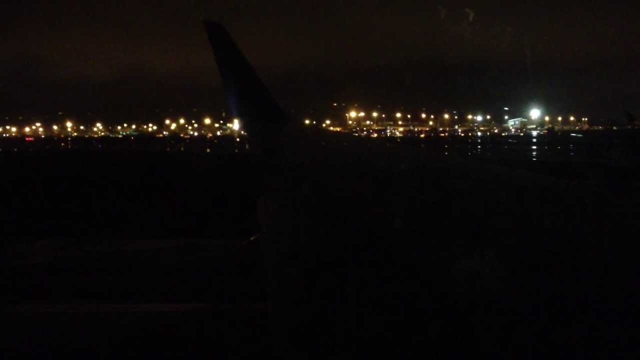 Delta 737-800 Night Landing in Atlanta - YouTube