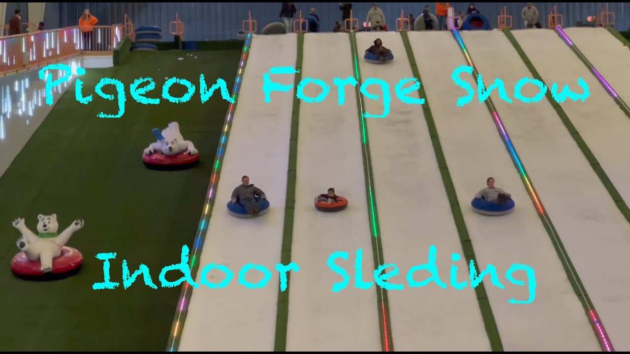 Pigeon Forge Snow : Indoor Sledding Pigeon Forge, TN . Edited on GoPro ...
