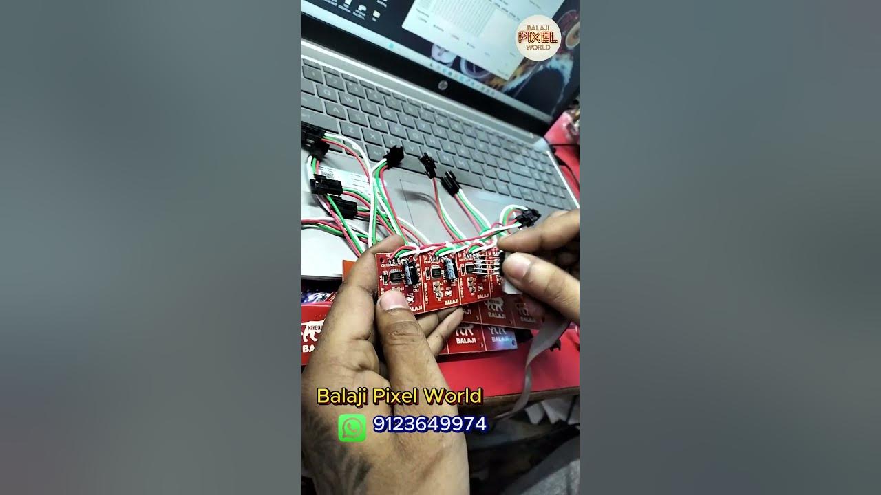 Pixel LED all || Nuvoton ic programming - YouTube