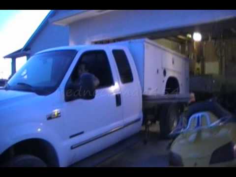 Removing Utility box off Ford F-250 powerstroke - YouTube
