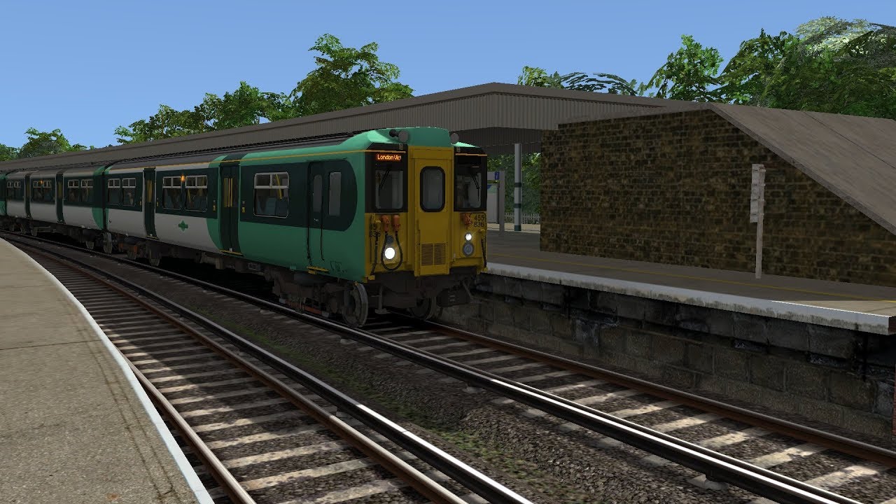 Train Simulator 2018 - Class 455 - Epsom to London Victoria - YouTube