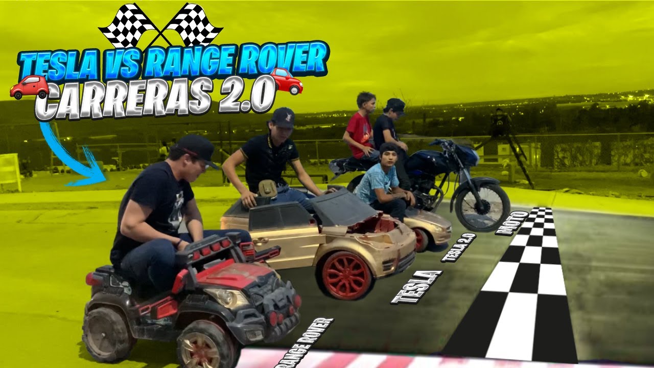 TESLA VS RANGE ROVER | CARRERAS 2.0 - YouTube