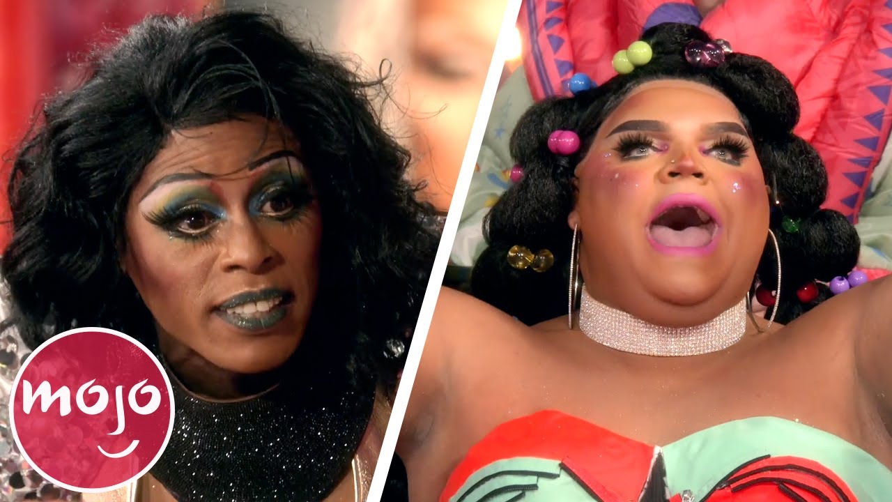 Top 30 Craziest Fights on RuPaul's Drag Race - YouTube
