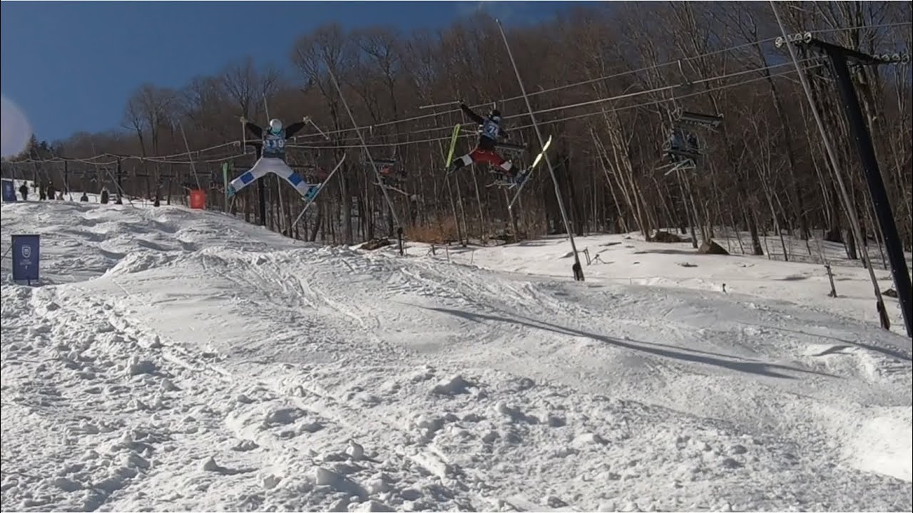 Bear MTN Mogul Challenge Men’s Final Run 2023 killington - YouTube