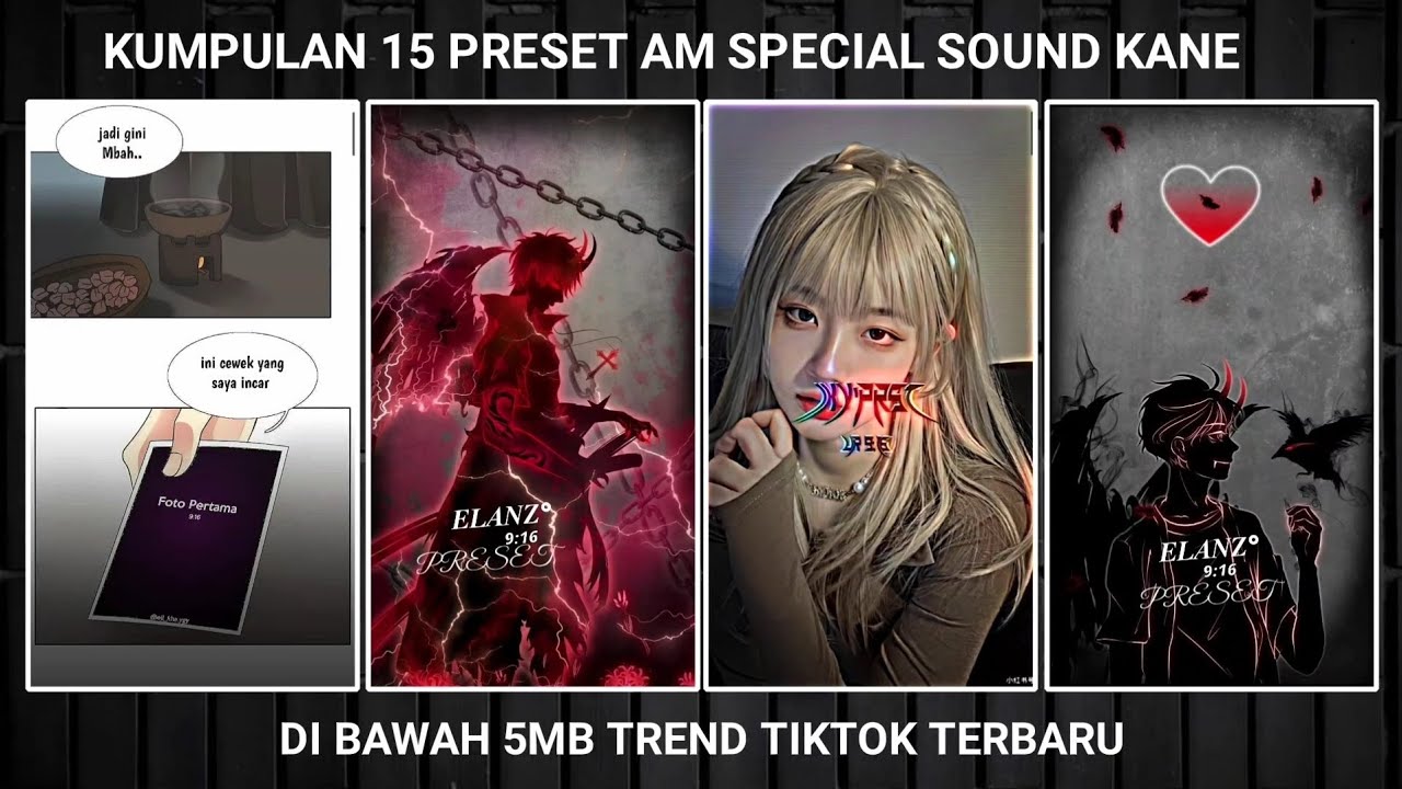 KUMPULAN PRESET AM SPECIAL SOUND KANE 😎 DI BAWAH 5MB TREND TIKTOK TERBARU 2023 - YouTube