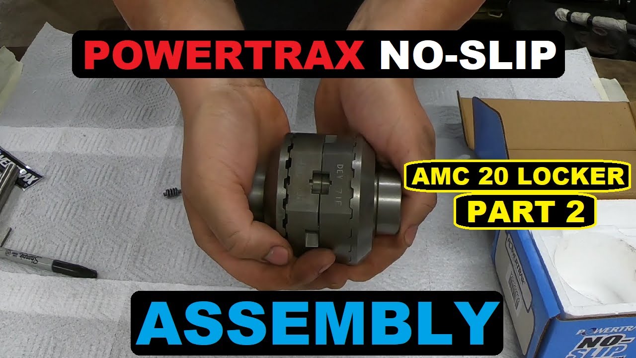Assembling a POWERTRAX No-Slip LOCKER - AMC20 Locker Installation Part ...
