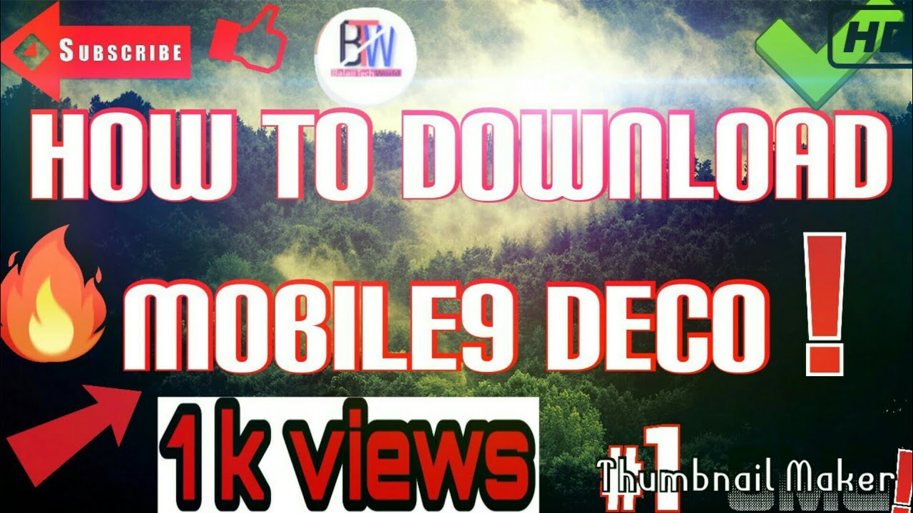 How to download MOBILE9 DECO in 1 min - YouTube