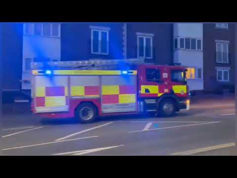 Fire Engines, Police & Ambulances responding to Incidents around the UK ...
