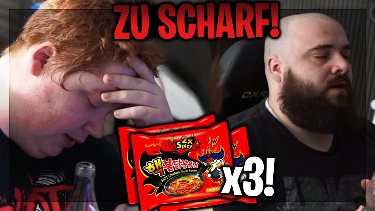 Fast durch NUDELN innerlich VERBRANNT?! 😂🔥 | Drei Packungen der ...