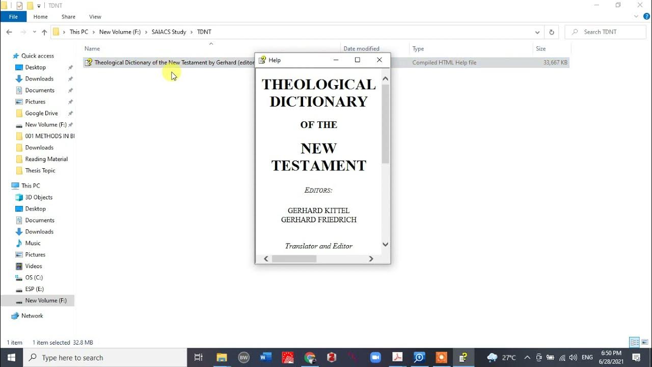 Guide to Open CHM File || TDNT - YouTube