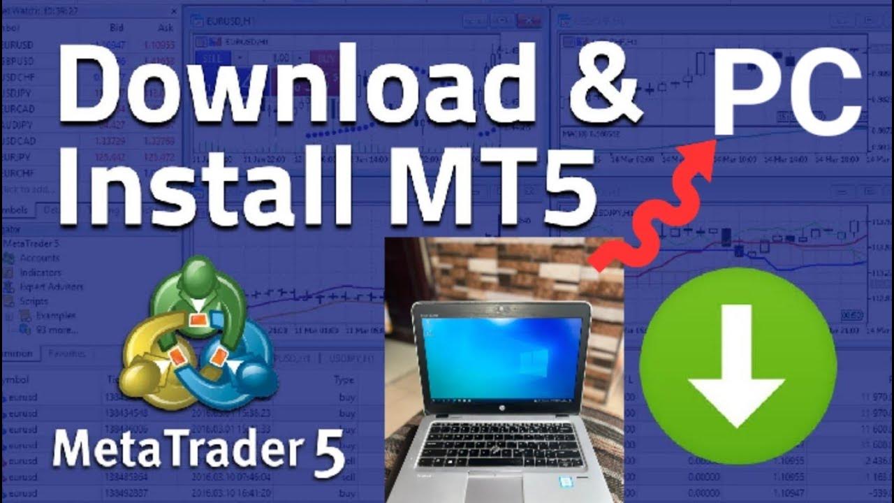 Comment télécharger et installer le Metatrader 5 Sur Ordinateur /BINARY.Com et Deriv - YouTube