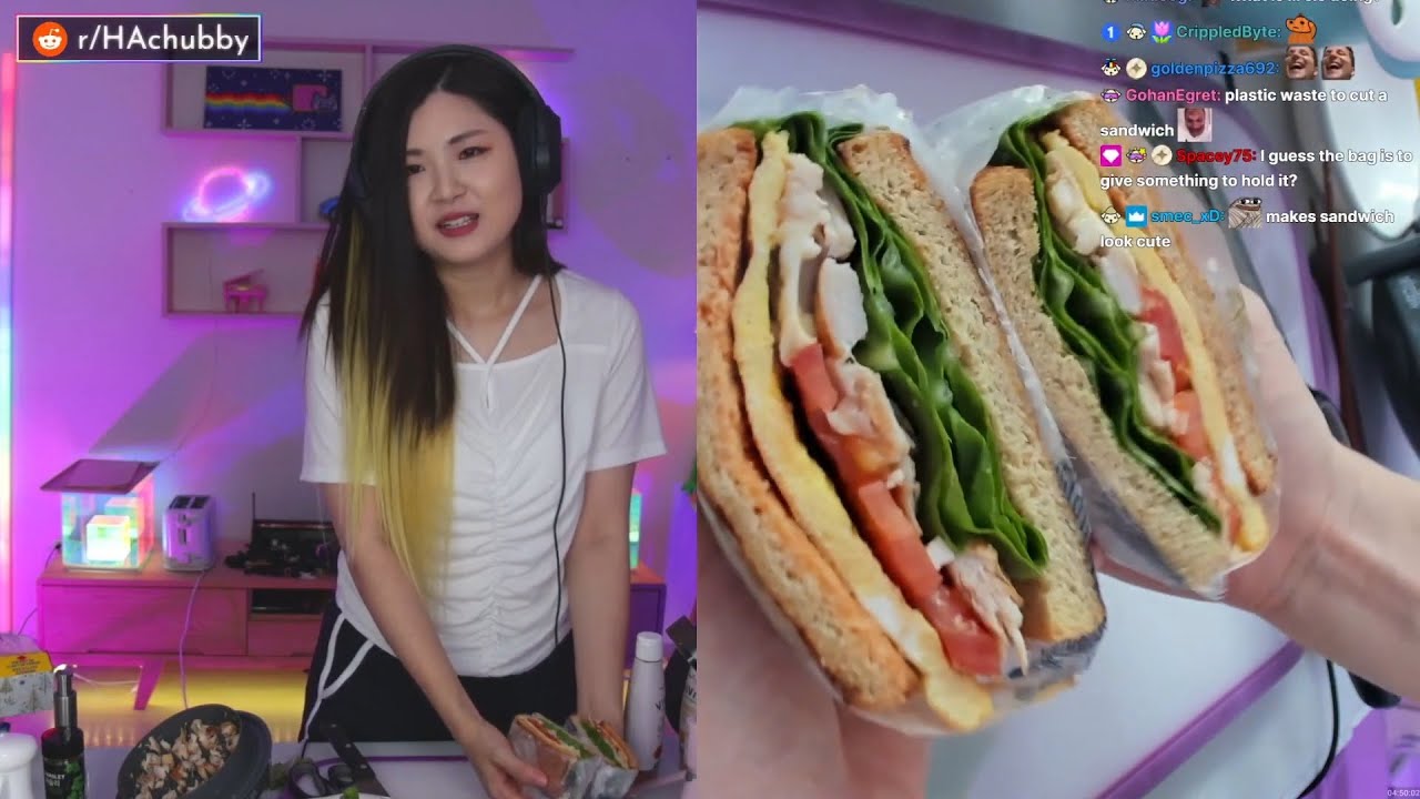 [Oct 4th, '23] Making a Healthy Sandwich, Talk With Chat and Reacting ...