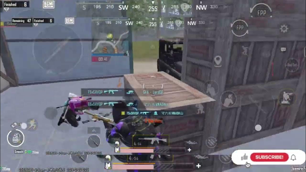 PUMP से RECALL TOWER को Death Tower बना दिया, CRAZY 1V4 WITH S12K, BGMI MONTAGE CLUTCHES #bgmi ...