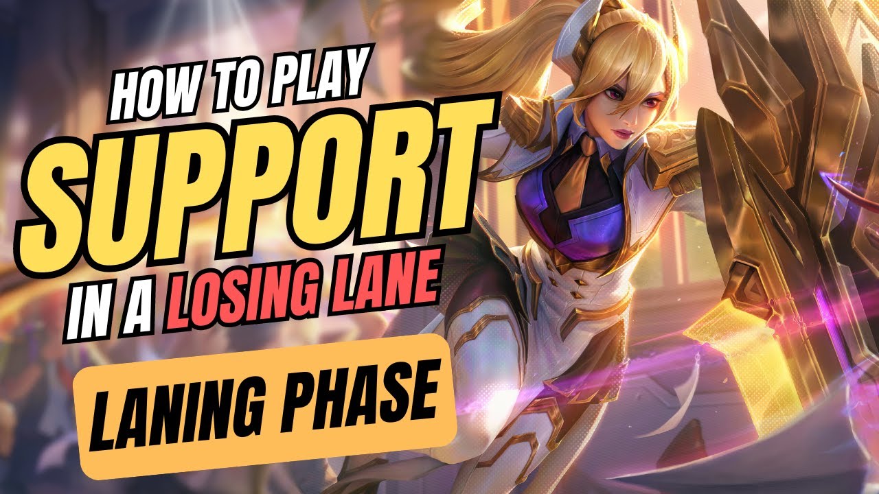 How to Win Bot Lane as Support in a Bad Matchup | Laning Phase Guide ...
