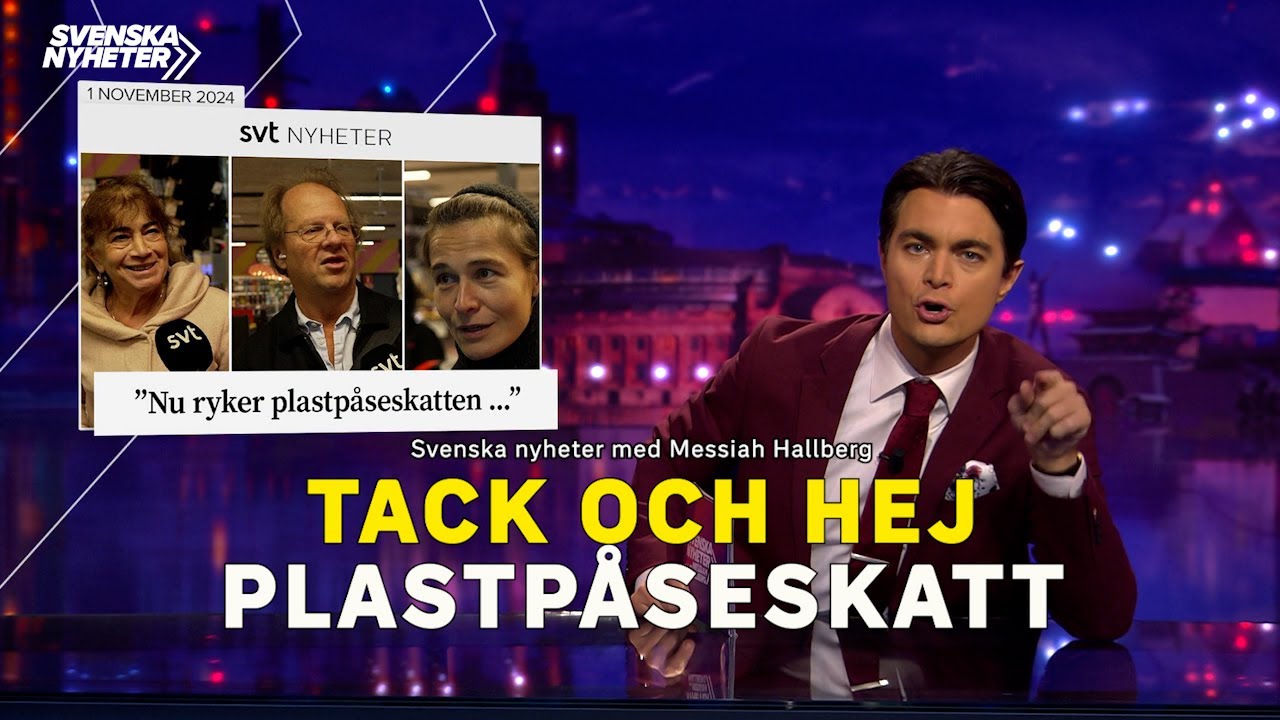 Tack och hej plastpåseskatt - YouTube