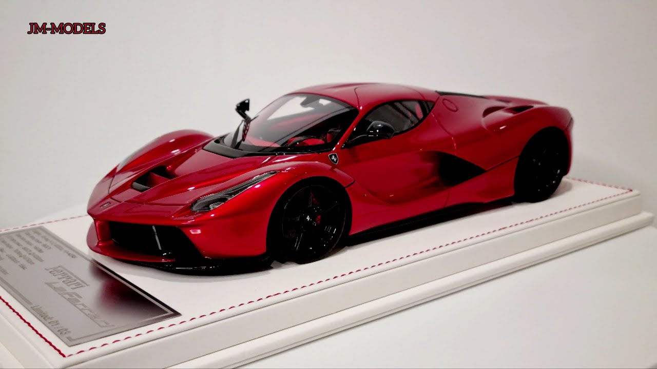 Ferrari LaFerrari Candy Red 01/03 By D&G Davis & Giovanni 1:18 Scale ...
