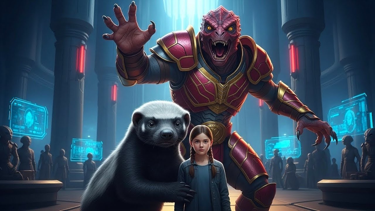 Ein außerirdisches Imperium erklärte das Menschenkind für unantastbar ...