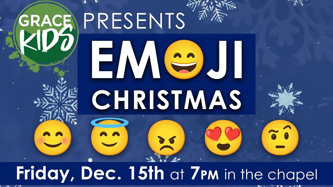 Grace Kids | Emoji Christmas 2023 - YouTube