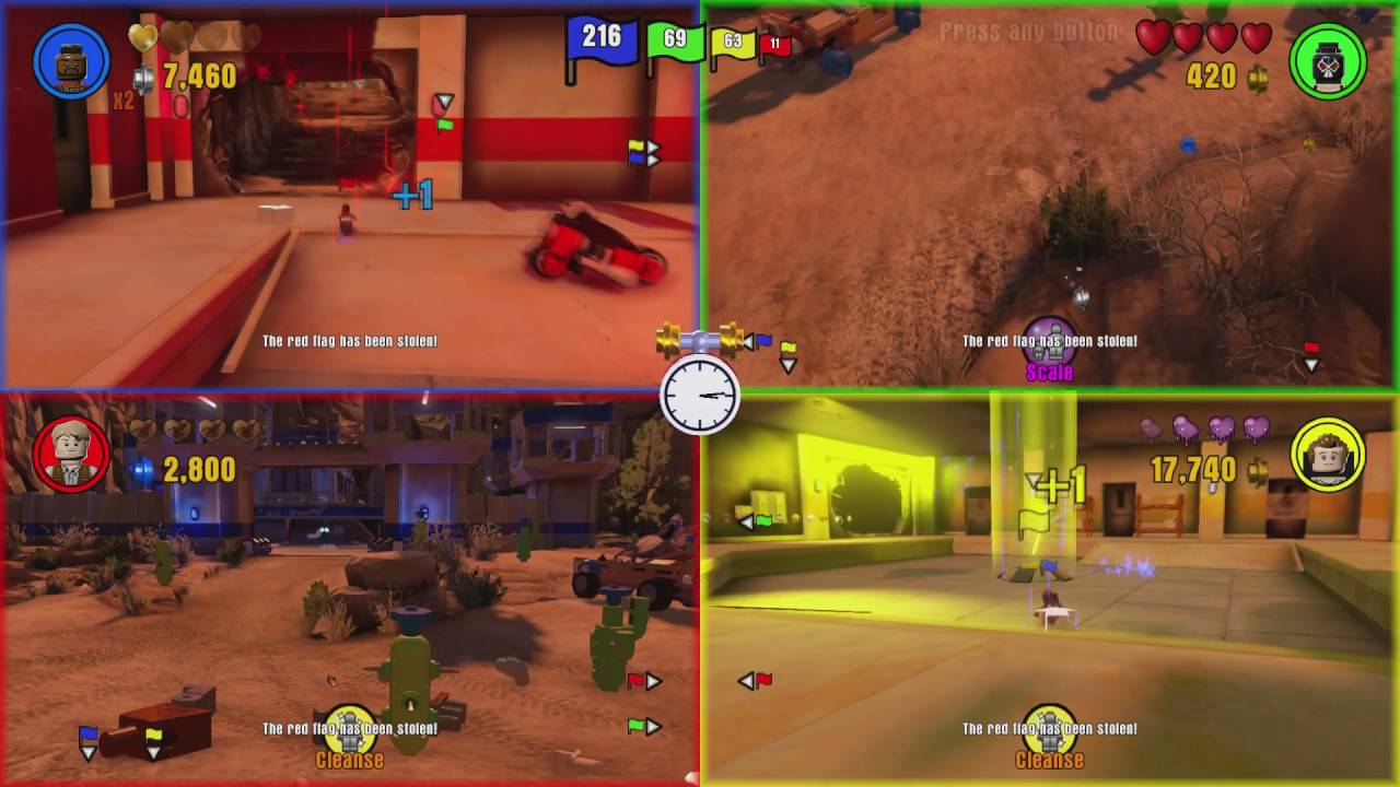LEGO Dimensions Battle Arena - A-Team Fun Pack Arena (Capture the Flag ...