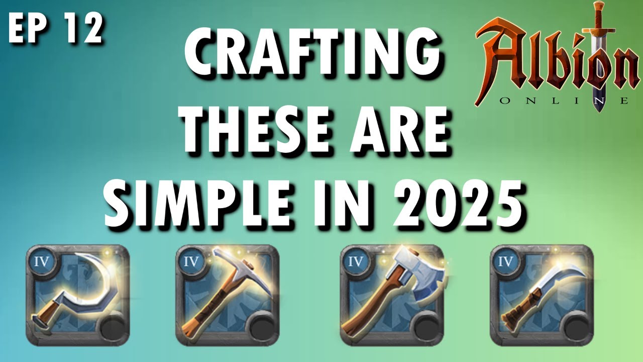 Playing Albion Online on a budget free to premium EP12 HOW to Craft Avalonian Tools & Gathering ...