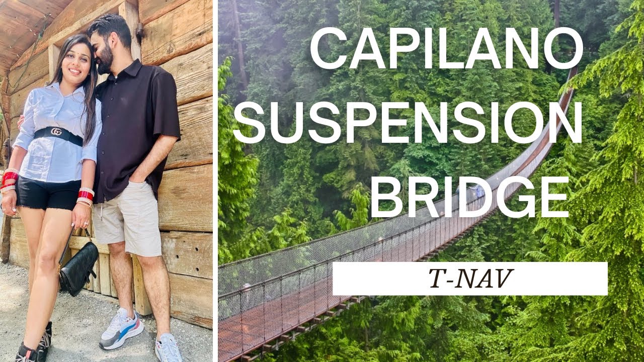 Exploring the Capilano Suspension Bridge: A Journey Through Nature| VANCOUVER TRIP DAY 2 | 🇨🇦 🇮🇳 ...