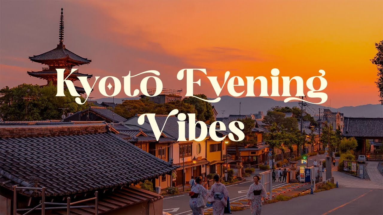 Kyoto Evening Vibes 🌅 Japanese Lofi Mix for Relaxation and Focus - YouTube