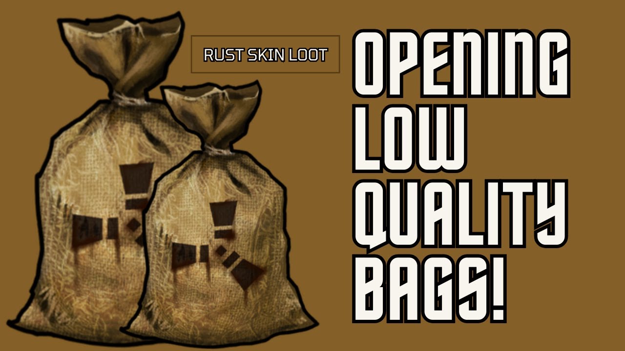 Low Quality Bag Opening in Rust #loot #gambling #skins - YouTube