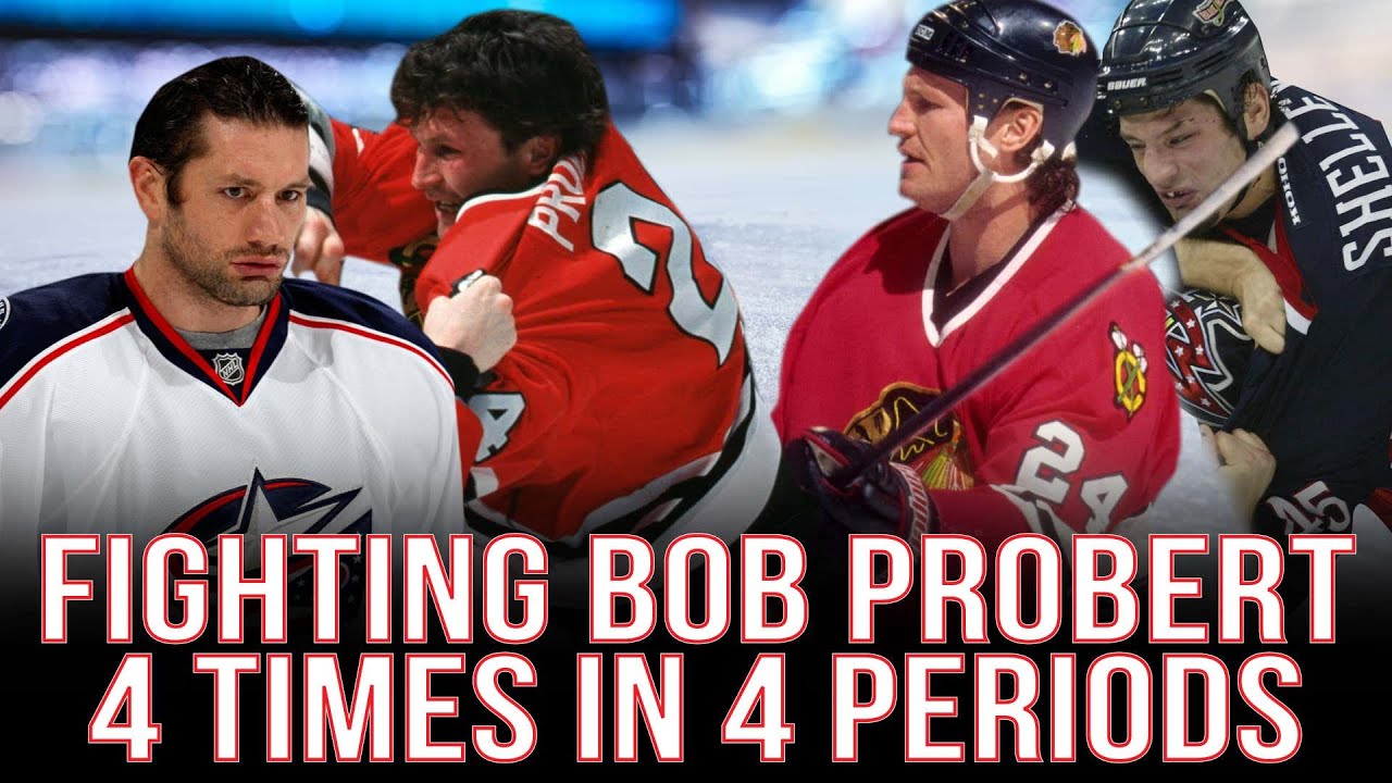 Former NHLer Fought The Legendary Bob Probert FOUR STRAIGHT PERIODS ...