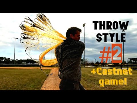 How to throw a BIG cast net! + Cast Net -GAME- - YouTube