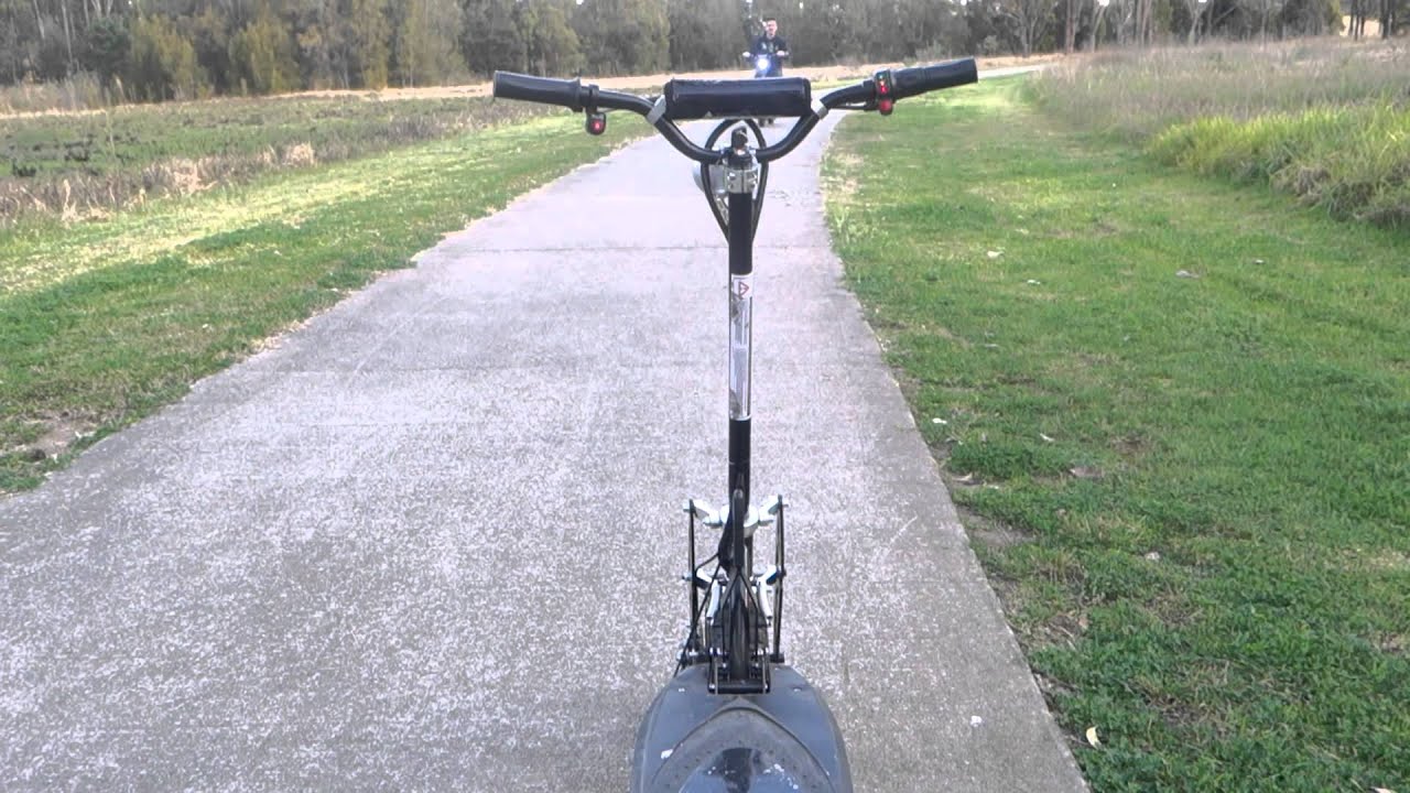 BULLET Stealth Scooter Fun - YouTube