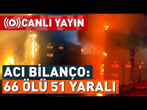 Bolu Kartalkaya'da Otel Yangını! Çok Sayıda Can Kaybı Var! 🔴  NTV #CANLI