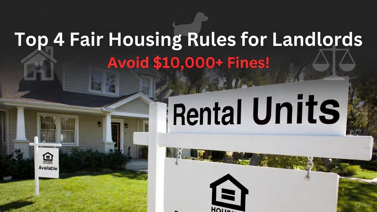 Top 4 Landlord Rules for Fair Housing & Assistance Animals - Avoid ...