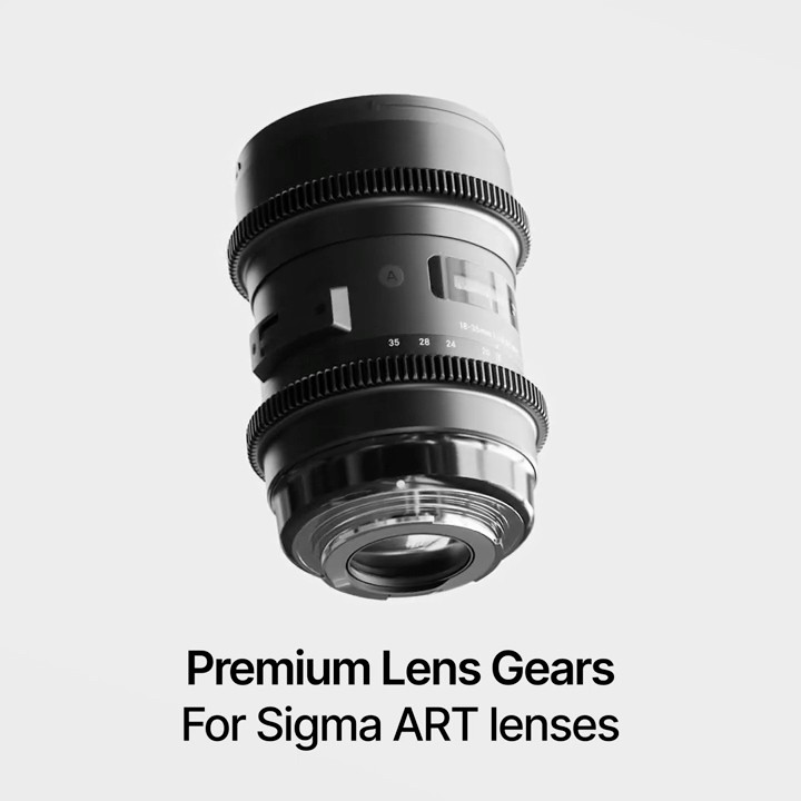 Cinesuit Lens Gears for Sigma ART lenses - YouTube