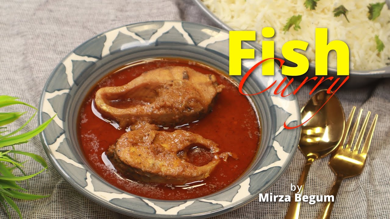 Fish Curry | Mughlai Rohu Fish Curry Recipe | Machli Ka Salan | Mirza ...