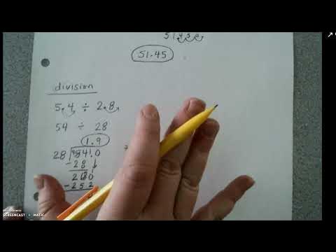 Decimal Multiplication + Division - YouTube