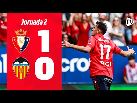 Osasuna 1-0 Valencia | Resumen | Club Atlético Osasuna